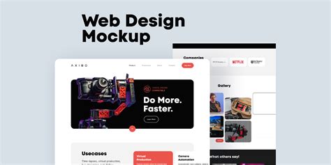 web design mockup figma