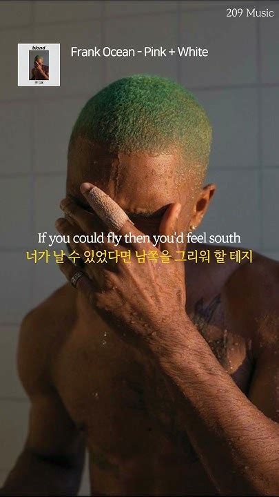프랭크 오션 앨범 기원 1일차 Frank Ocean Pink White 가사해석번역자막 Youtube