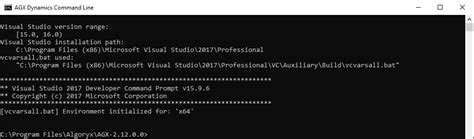 5 Getting Started — Agx Dynamics 24010 Documentation