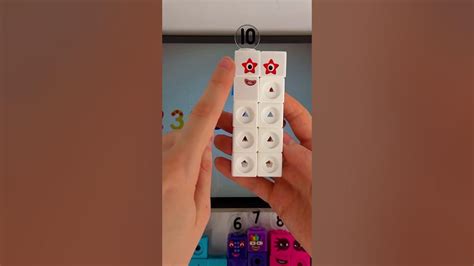 numberblocks 10 cubes set count simply math youtube