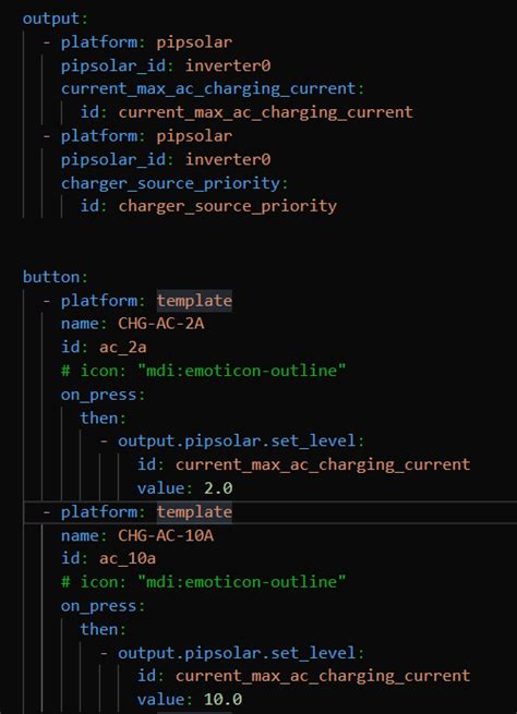 Pip 8048 Wrong Currentmaxacchargingcurrent · Issue 41 · Syssi