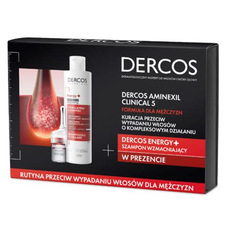 VICHY Dercos AMINEXIL CLINICAL 5 Kuracja przeciw wypadaniu włosów dla ...