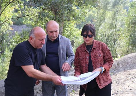 ბორჯომში რუსთაველის ქუჩის მიმდებარე ტერიტორიაზე ახალი სკვერის მოწყობის სამუშაოები დაიწყო Bpn