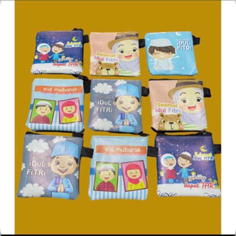 Jual 12pcs Dompet Koin Lebaran Kotak Seri Gemoy Shopee Indonesia