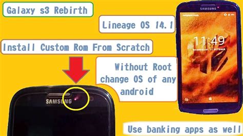How To Install Lineage Os 14 1 From Scratch Without Root Samsung Galaxy S3 I9300 Youtube