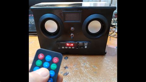 747D BT Module With Remote Control MP3 Radio And Bluetooth Stereo Player YouTube