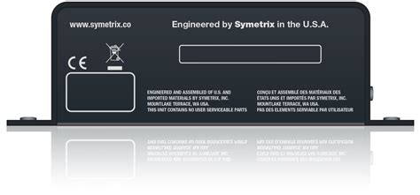Telephone Headset Interface Thi 101 Symetrix