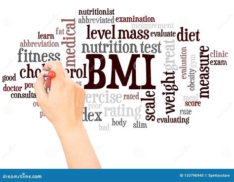 Bmi Word Cloud Hand Writing Concept Stock Illustration Illustration Of Obesity Great 133796940