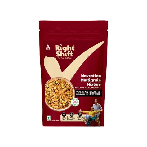 Itc Right Shift Roasted Multigrain Navrattan Mixture Price Buy Online