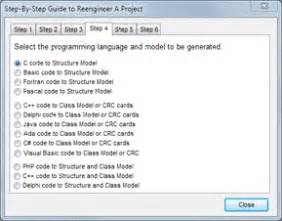 WinTranslator Generate Graphic Models From Programming Source Code