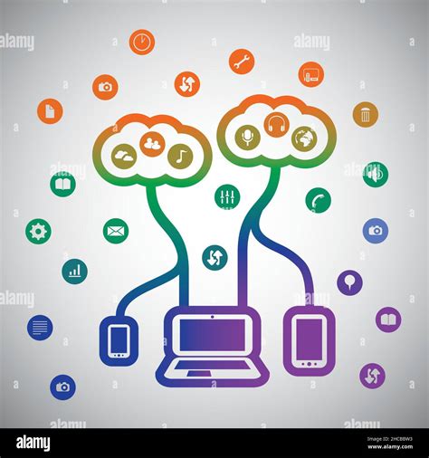 Cloud Computing Concept Stock Vector Image And Art Alamy