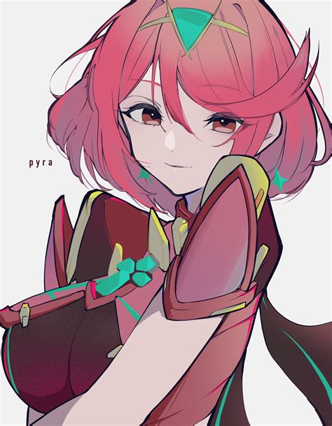 pyra (xenoblade chronicles and 1 more) drawn by haku_(yanhaku) | Danbooru