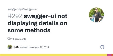 Swagger Ui Not Displaying Details On Some Methods Issue Swagger Api Swagger Ui GitHub