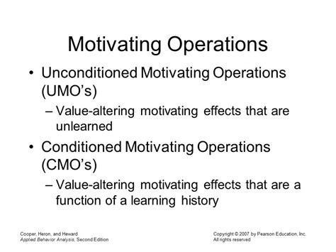 Chapter 16 Motivating Operations Ppt Video Online Download Chapter 16 Motivating Operations Ppt Video Online Download