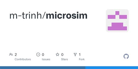 Github M Trinhmicrosim