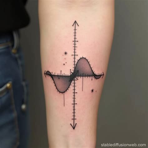 Regression To The Mean Tattoo Graph Art Stable Diffusion Online