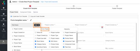 Step 2 Create Form Template Enterprise Plan Manageartworks Help Center