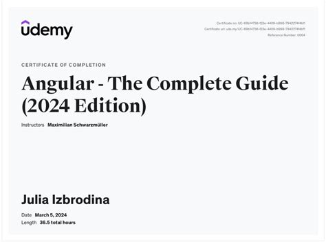 Julia Izbrodina On Linkedin Angular Certification Webdevelopment