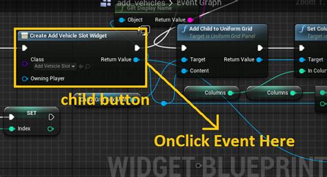 onclick event to external button blueprint unreal engine forums