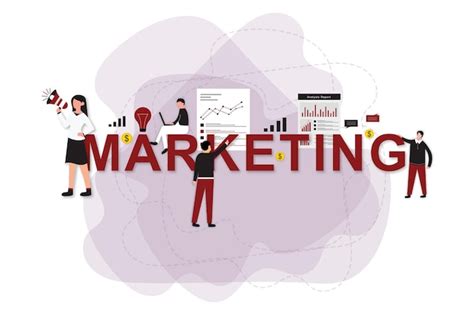 Premium Vector Marketing Concept