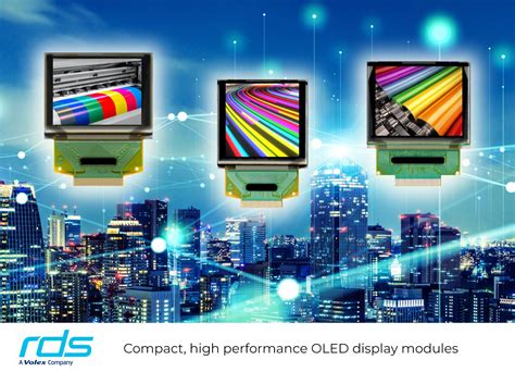 Compact High Performance OLED Display Modules What S New In Electronics