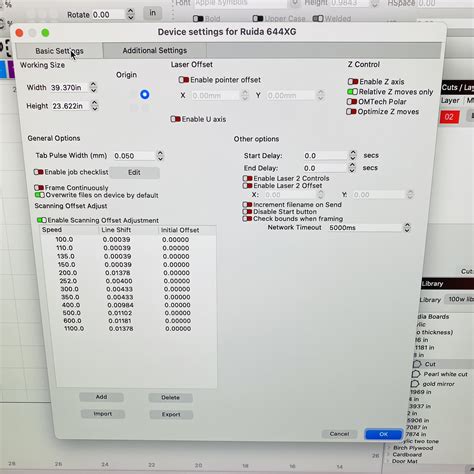 Frame Slop Error When Using Current Position Lightburn Software Questions Lightburn Software