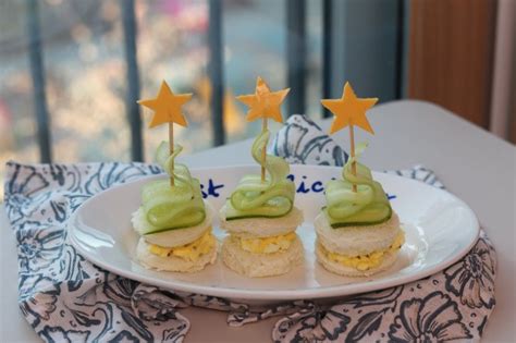 크리스마스 홈 파티 음식 오이 트리 샌드위치 만드는 법