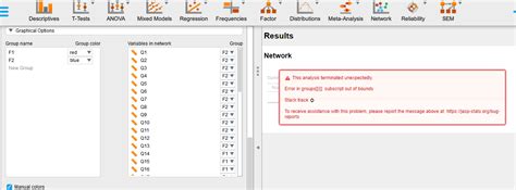Bug JaspNetwork Groups Number Out Of Range Issue 1824 Jasp Stats Jasp Issues GitHub