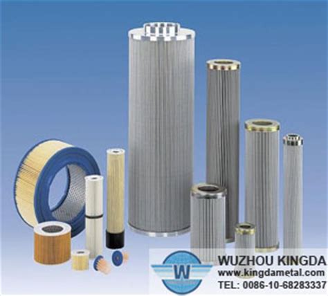 Woven Mesh Filter Element Woven Mesh Filter Element Manufacturer Wuzhou Kingda Wire Cloth Co Ltd
