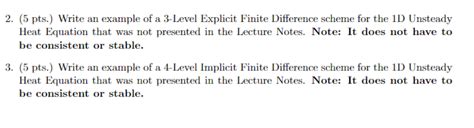 solved 2 5 pts write an example of a 3 level explicit