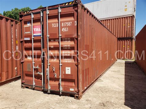 40ft Shipping Container G3 Tclu 817587 Containers411