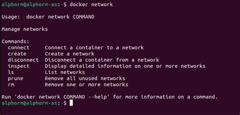 fonctionnement et manipulation des réseaux dans docker