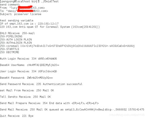 c c 开发，基于smtp协议的c 邮件接口实现 c 协议开发 csdn博客