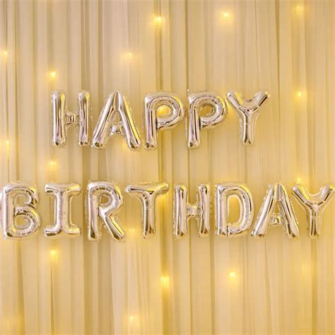 16 дюймов 13 шт компл с днем рождения розовые золотые серебряные номер Фольга воздушные