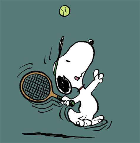 Snoopy Tennis Wallpaper Snoopy Playing Tennis Wallpaper Cartoon