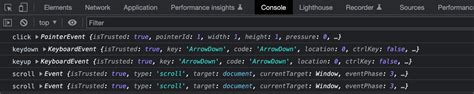 Devtoolsのconsoleを介してイベントと関数呼び出しを監視する