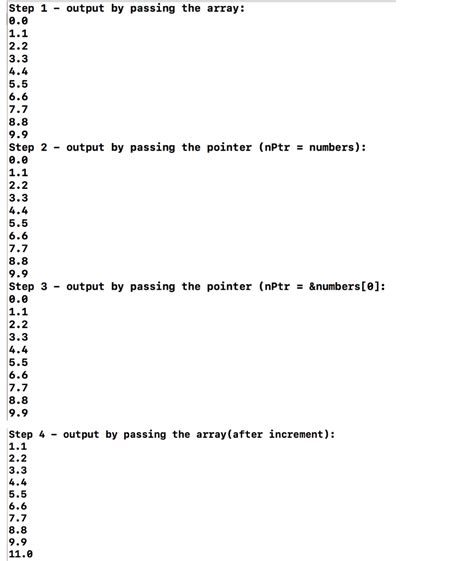 Declare An Array Of Type Double Called Numbers With Chegg Com