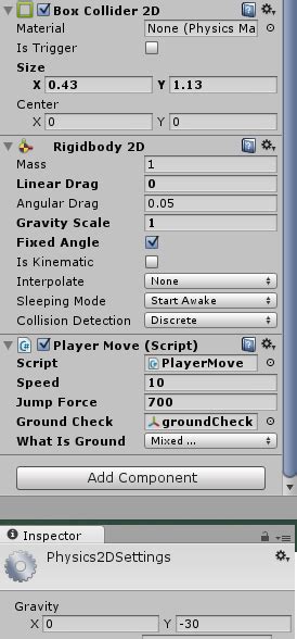 C How To Make A Wall Jump In Unity 2d Stack Overflow