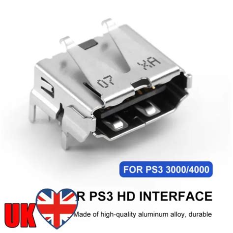 Hdmi Compatible Port Super Slim Hdmi Compatible Socket Metal For Ps3 3000 4000 £5 27 Picclick Uk