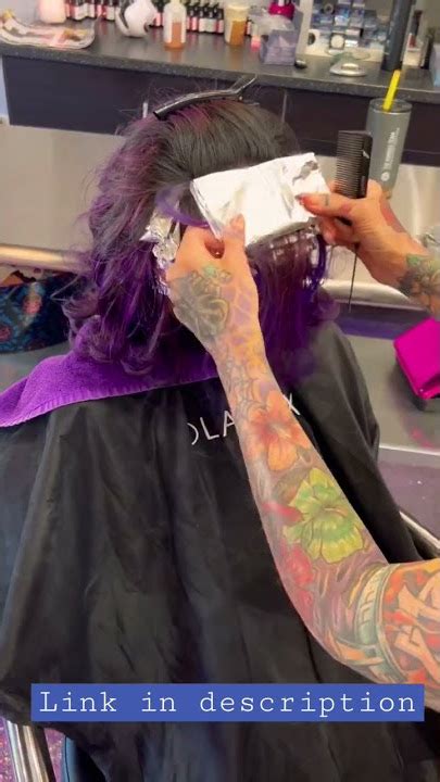 Katy Perry Purple Highlights