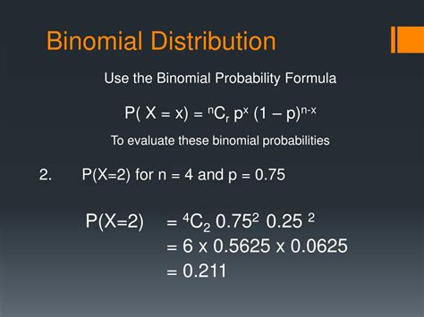 PPT Binomial Distribution PowerPoint Presentation Free Download ID 3824623
