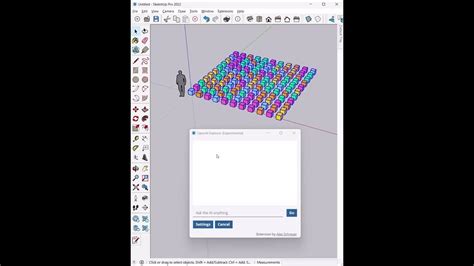 Ai In Sketchup Listing Coordinates Youtube