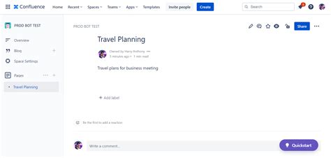 Using The Confluence Action Templates Koreai Documentation V101