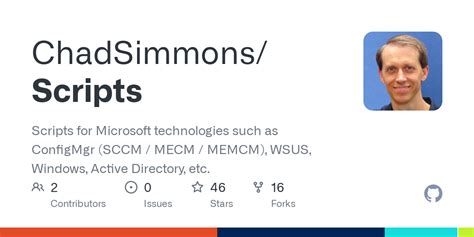 scripts configmgr connect configmgr ps1 at main · chadsimmons scripts