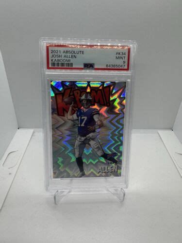 Josh Allen 2021 Absolute Kaboom Sp Case Hit Psa 9 No K34 Ebay
