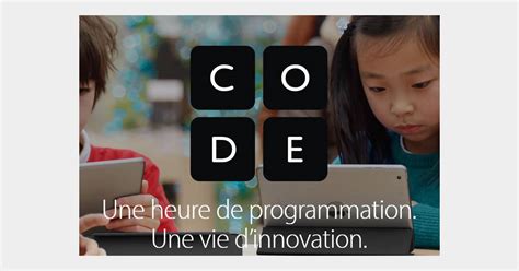 Ateliers Heure De Code Apple Apprend Aux Enfants à Coder Terrafemina