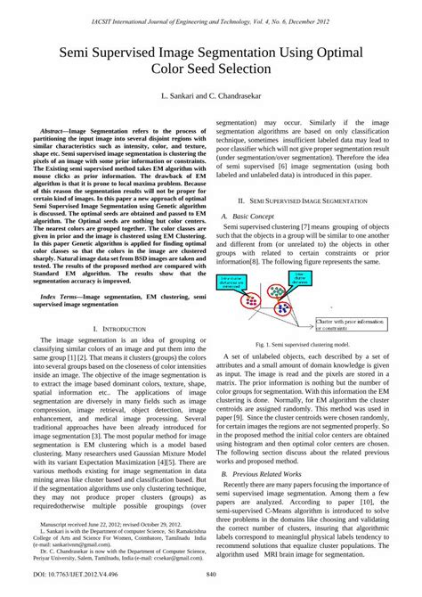 pdf semi supervised image segmentation using optimal · pdf fileshape