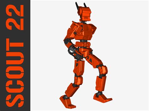 Scout 22 Remixed Lucky 13 By Pinkpenguin Pingy Download Free Stl