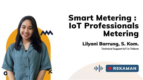 Kelas Smart Metering Iot Professionals Metering Indobot Academy