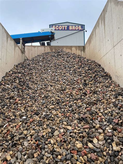 Washed Aggregate 75mm Loose Scott Brothers
